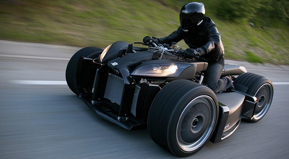 Incredibile Quad con motore Ferrari, da 320 Km/h! [VIDEO]